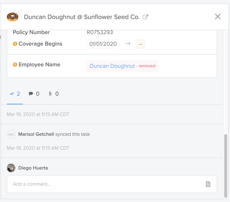What is the Benefit Sync Dashboard?